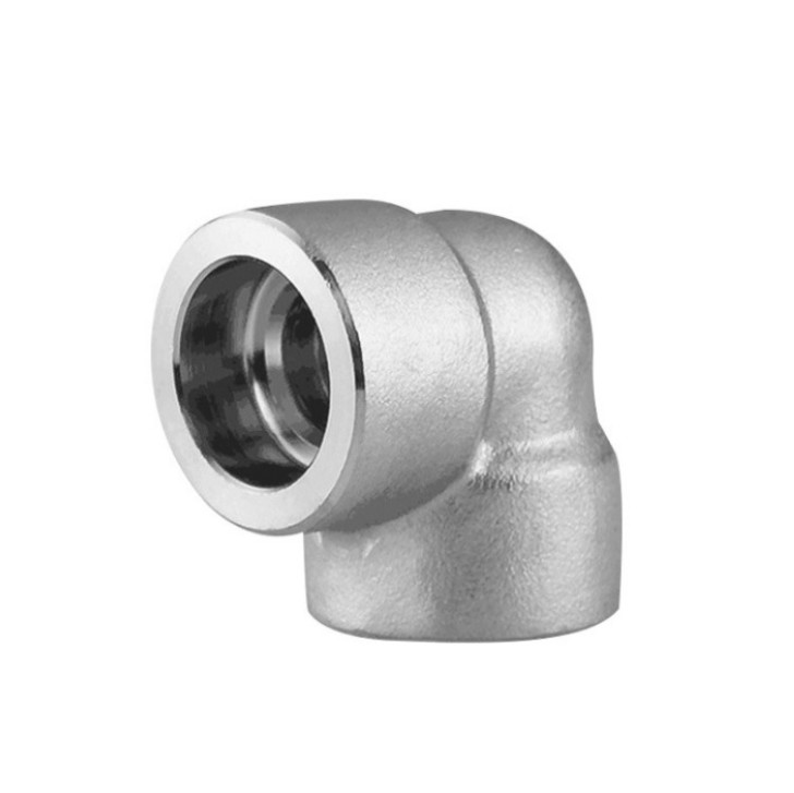 Copper Nickel C70600 90 Degree Socket Elbow 2" 3000# Pipe Connection ...
