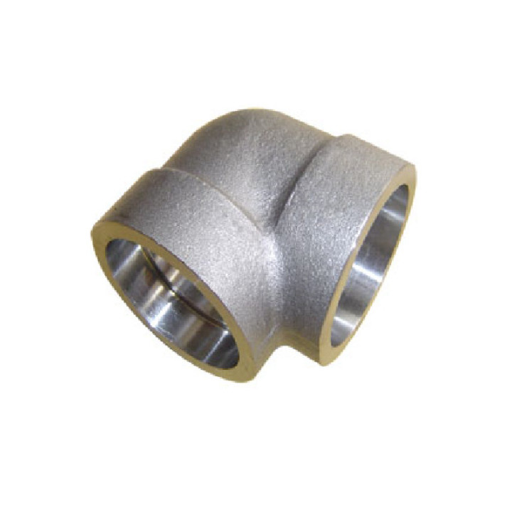 Copper Nickel C70600 90 Degree Socket Elbow 2" 3000# Pipe Connection ...