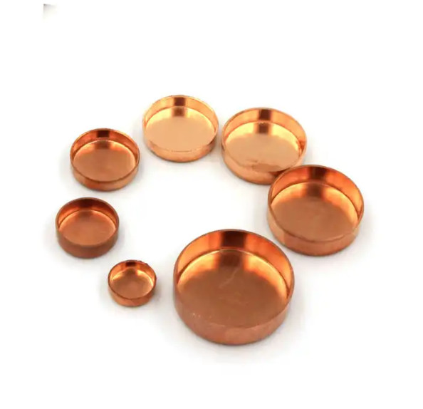 400°F Rated Copper Pipe End Cover for Pipe Protection from Corrosive ...